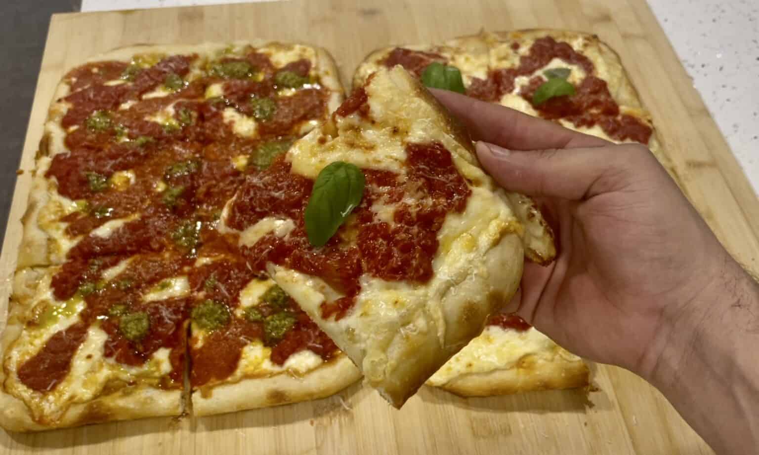 Sourdough Sicilian Pizza - Grant Bakes